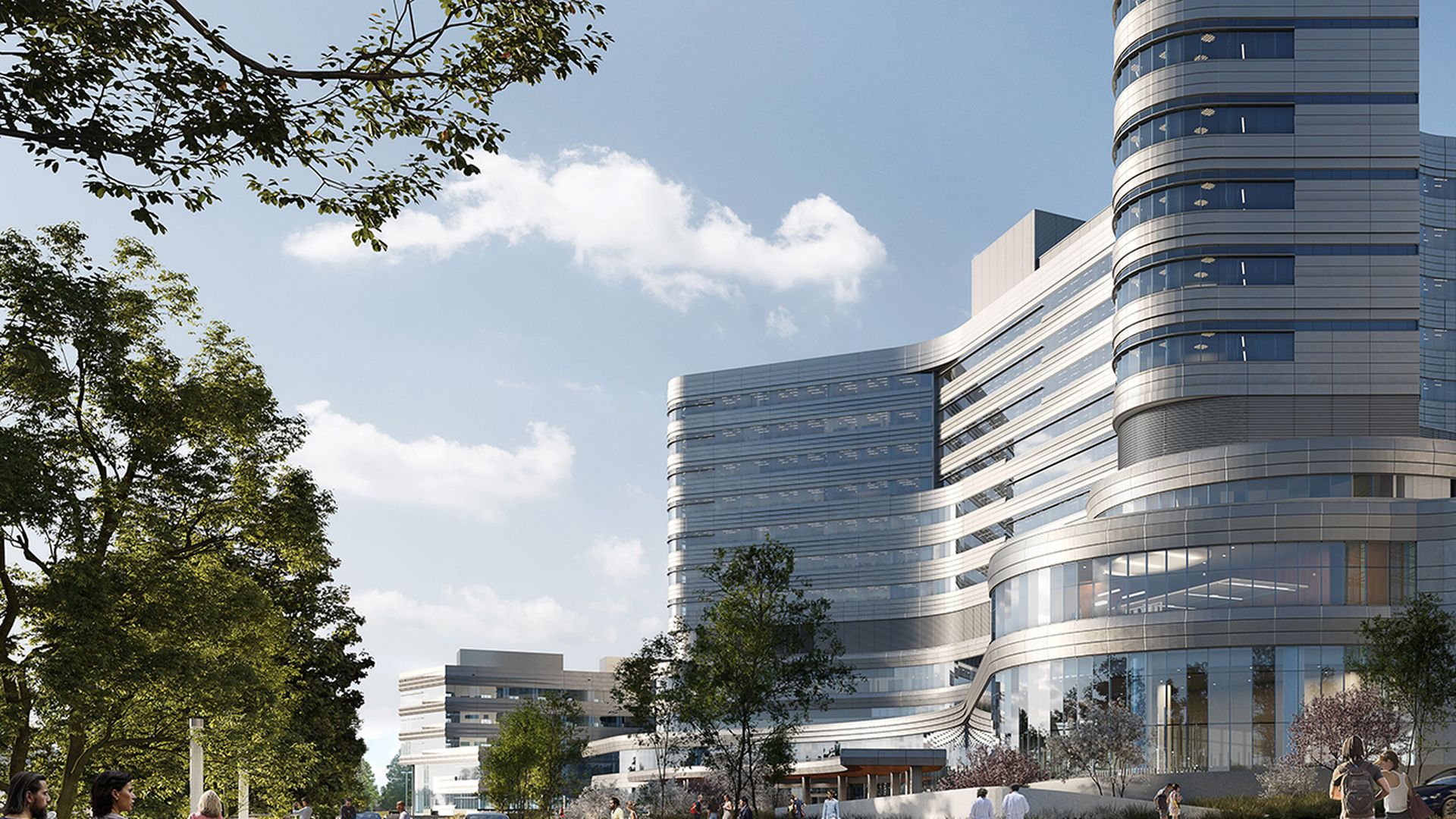 Atrium Health Carolinas Medical Center expands with 12-story bed tower ...