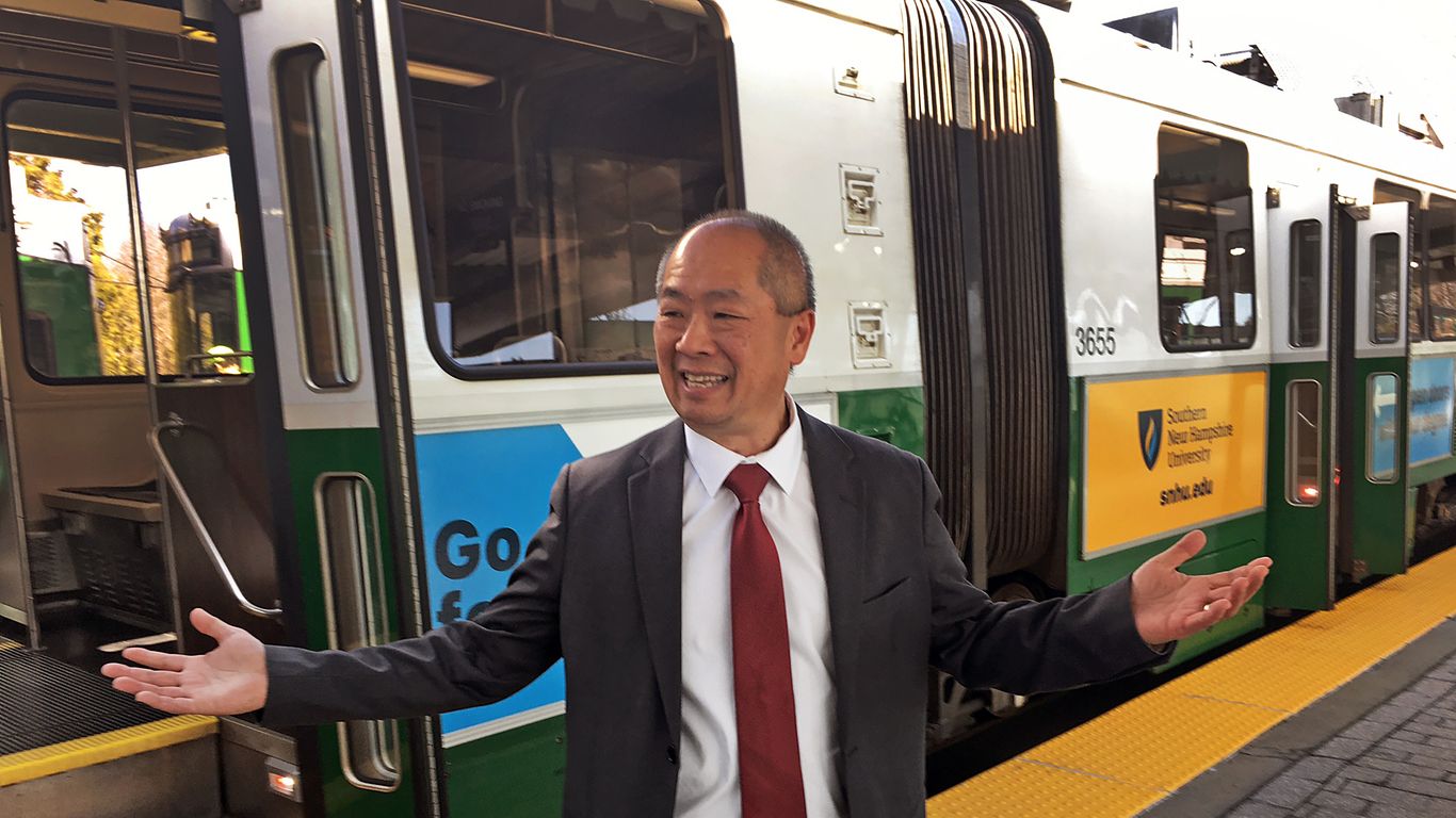New MBTA chief Phillip Eng kicks off work at embattled agency - Axios ...