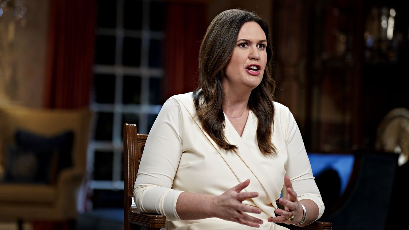 Sarah Huckabee Sanders dismisses allegations of altered documents in ...