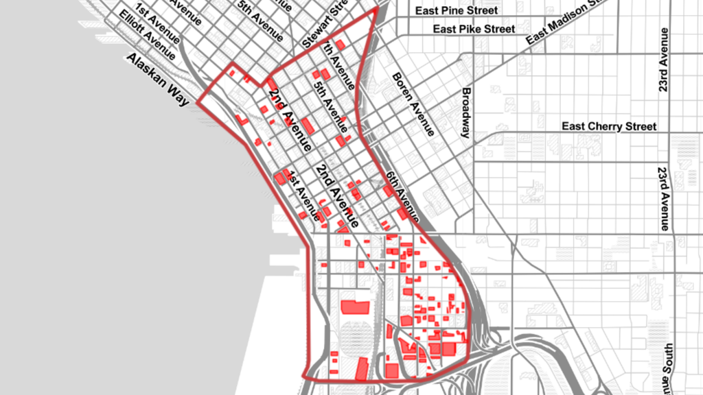 Downtown Seattle is 10% parking. That's less than other cities - Axios ...