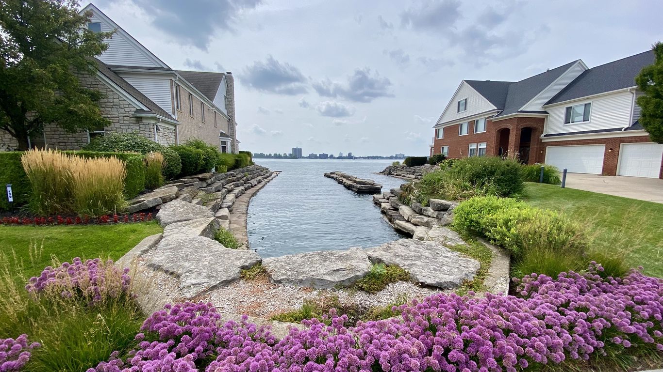 Inside Detroit's private historic island - Axios Detroit