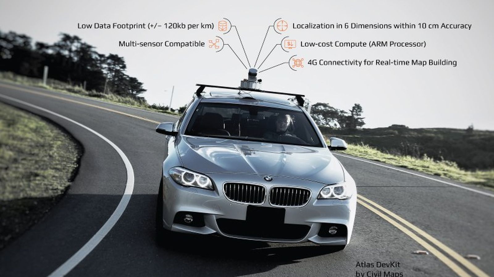 A self-driving car startup is speeding up map data collection