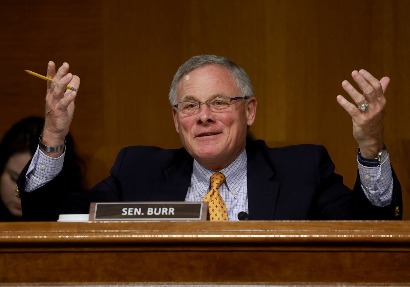 😷 Burr's pandemic bill push