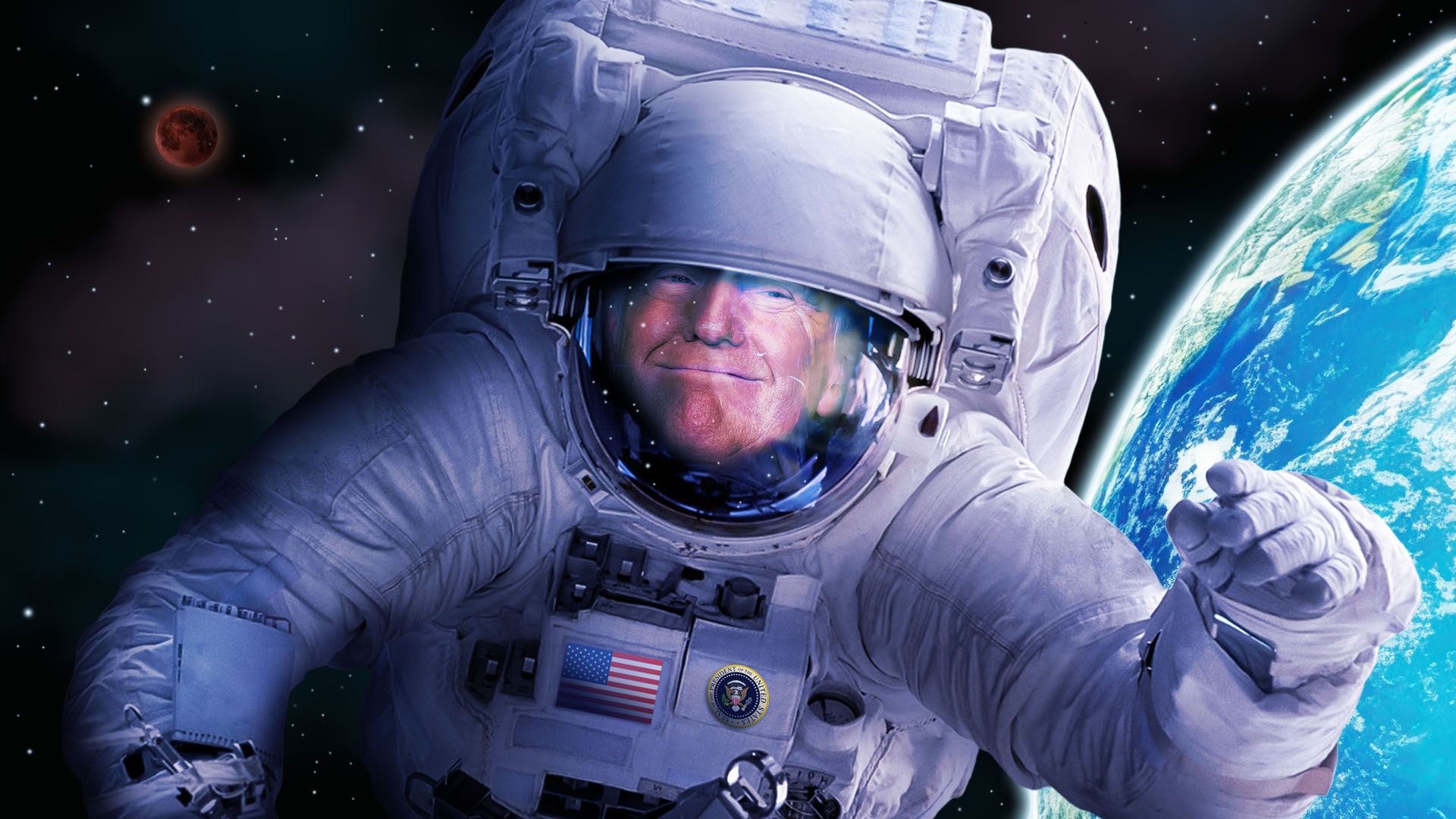 Donald Trump is the space warfare president