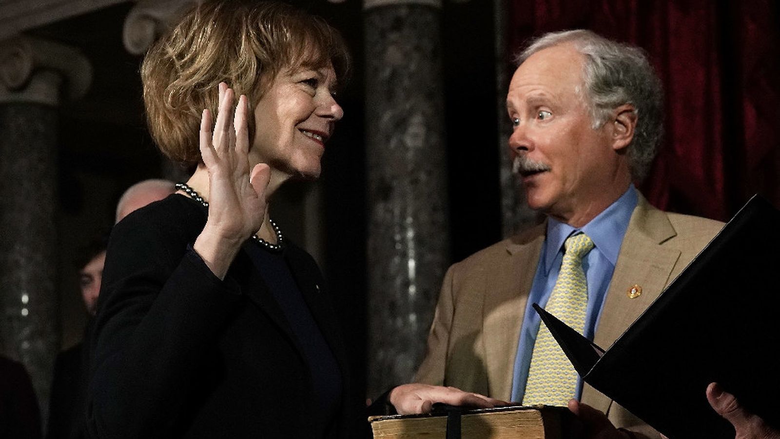 There are now a record 22 women in the Senate