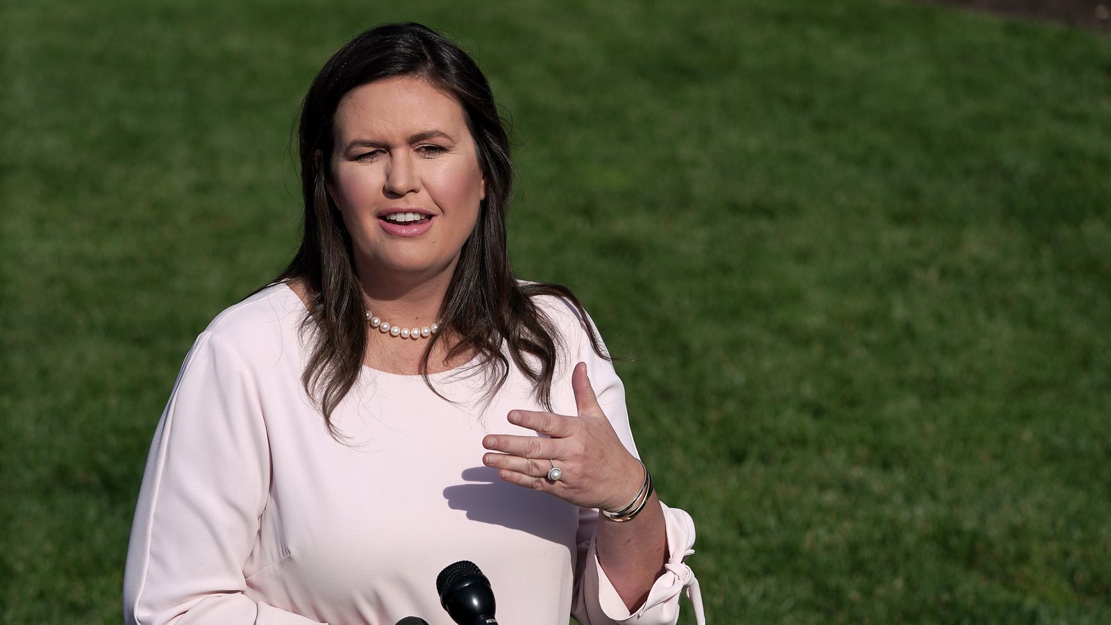 Sarah Sanders is leaving the White House