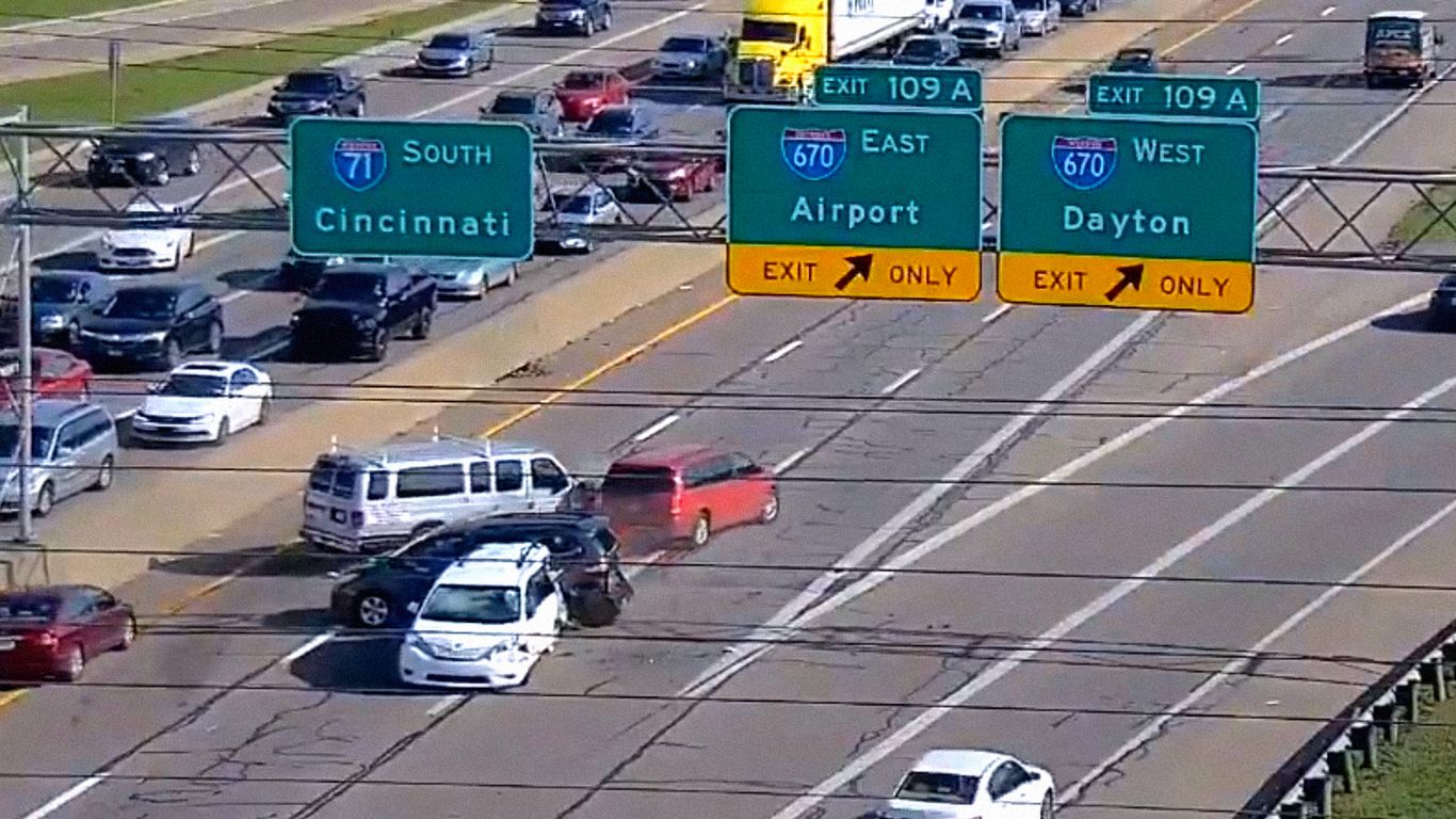 ODOT warns of highway safety after viral crash - Axios Columbus