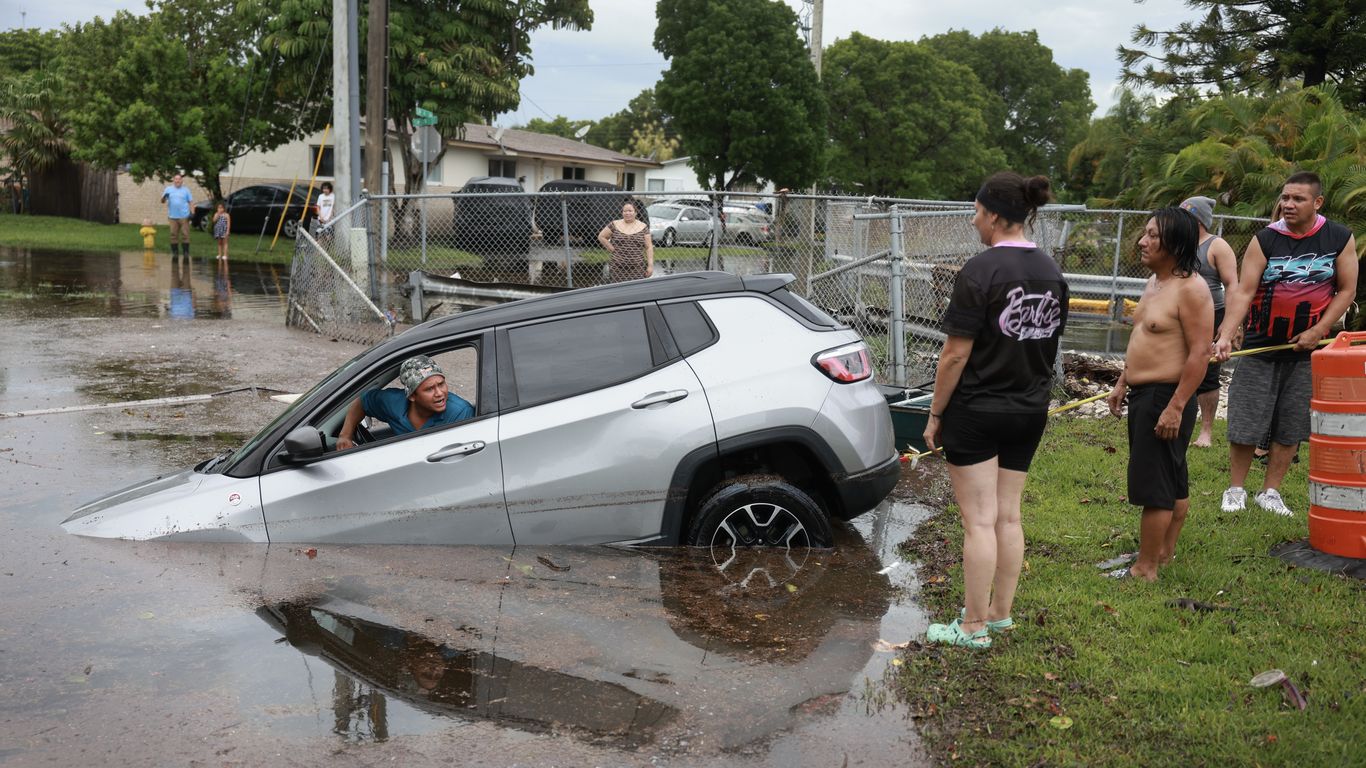 Drenched South Florida faces fresh flood threats after historic rainfall