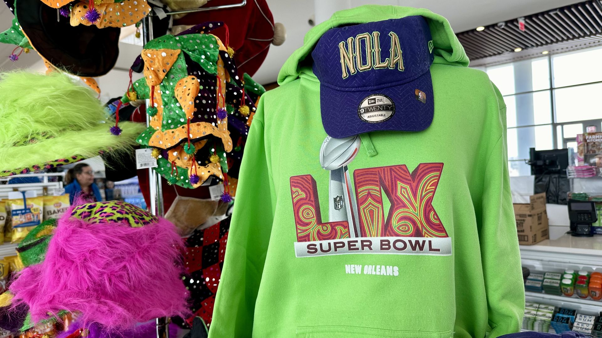 Photo to go: Super Bowl merchandise - Axios New Orleans