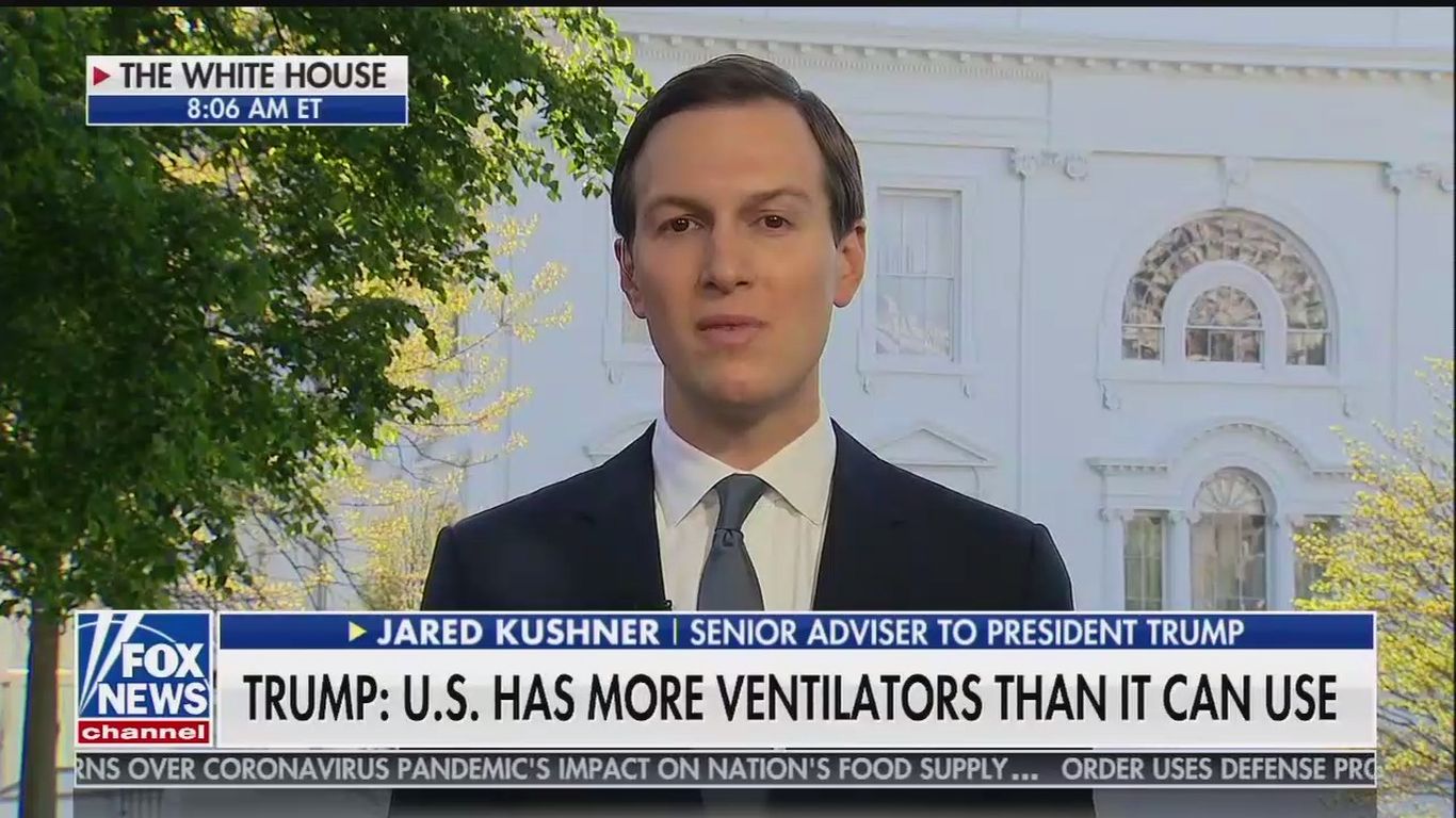 Kushner calls administration's coronavirus response "a great success story"