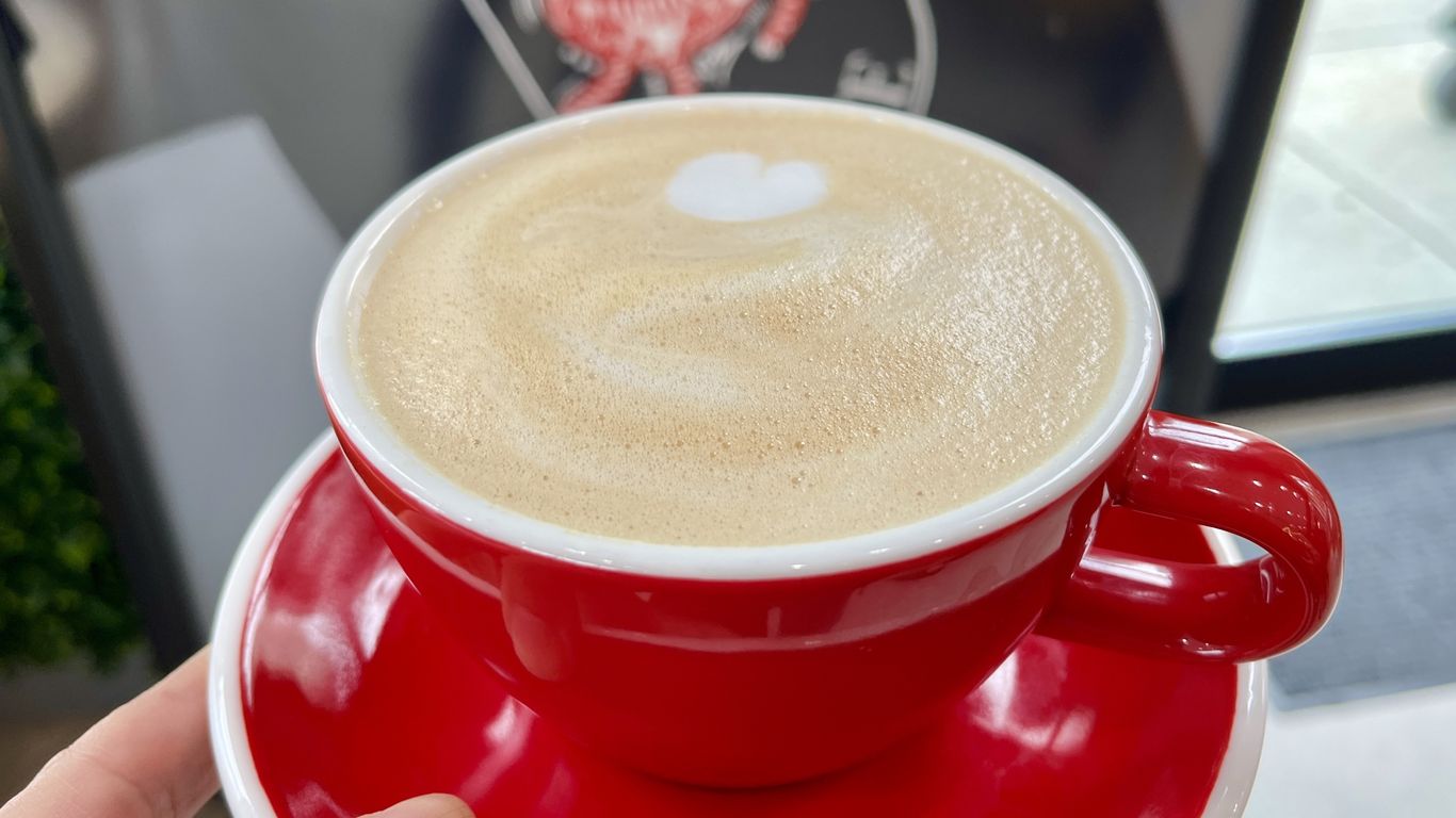 Atomo beanless coffee in Chicago tastes like lightly roasted caramel ...