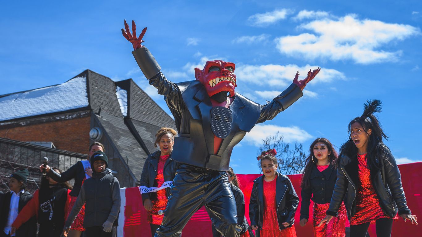Detroit's Marche du Nain Rouge returns with music, myths - Axios Detroit