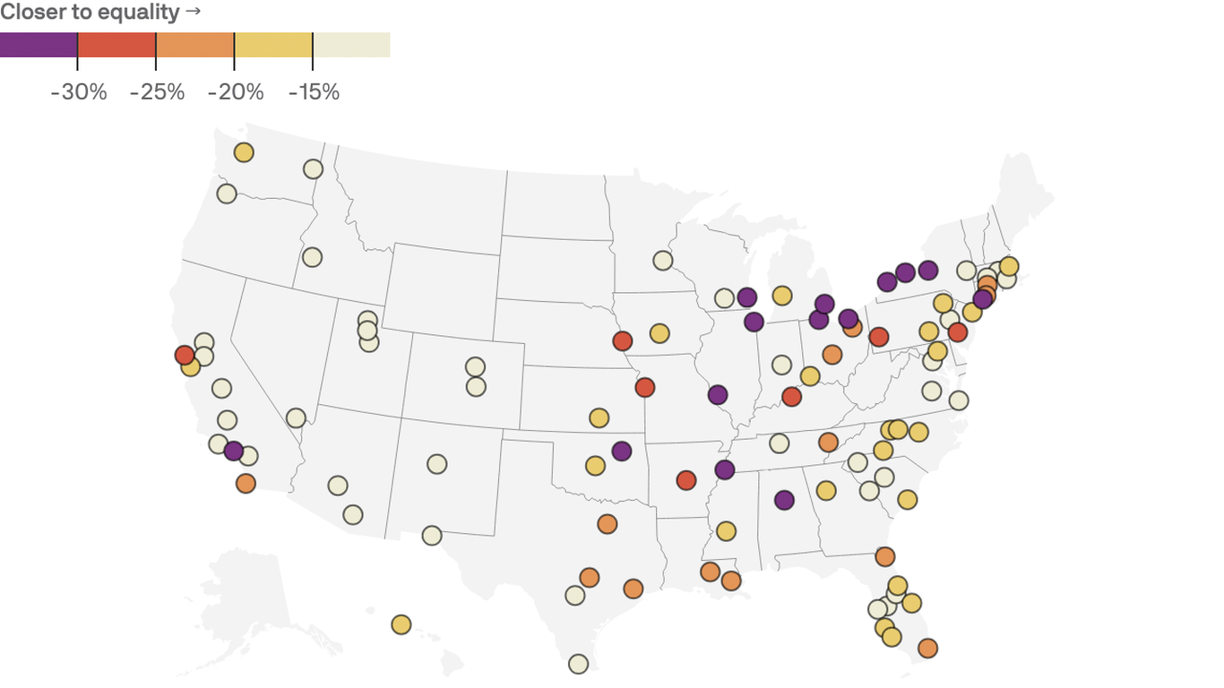 Typical home values by race, mapped - Axios Atlanta