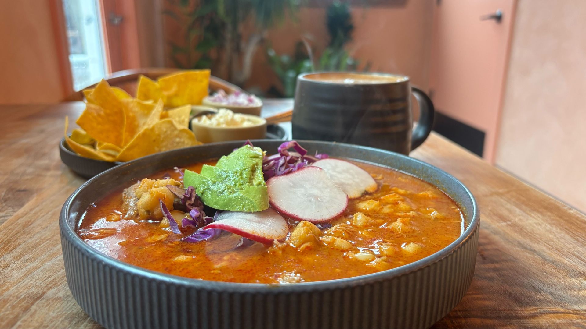 Bite of the week: Contento Cafe's hearty pozole - Axios Salt Lake City
