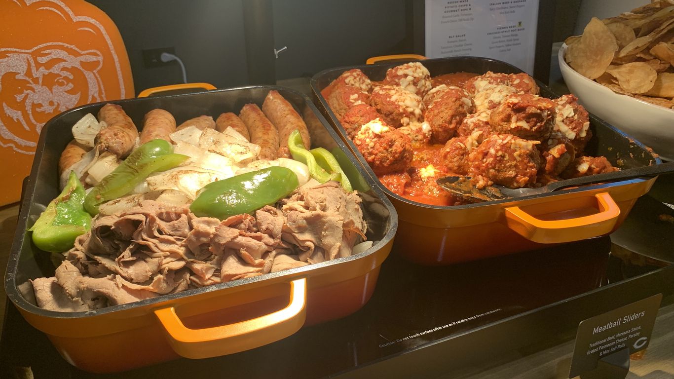 Five new foods to try at Soldier Field - Axios Chicago