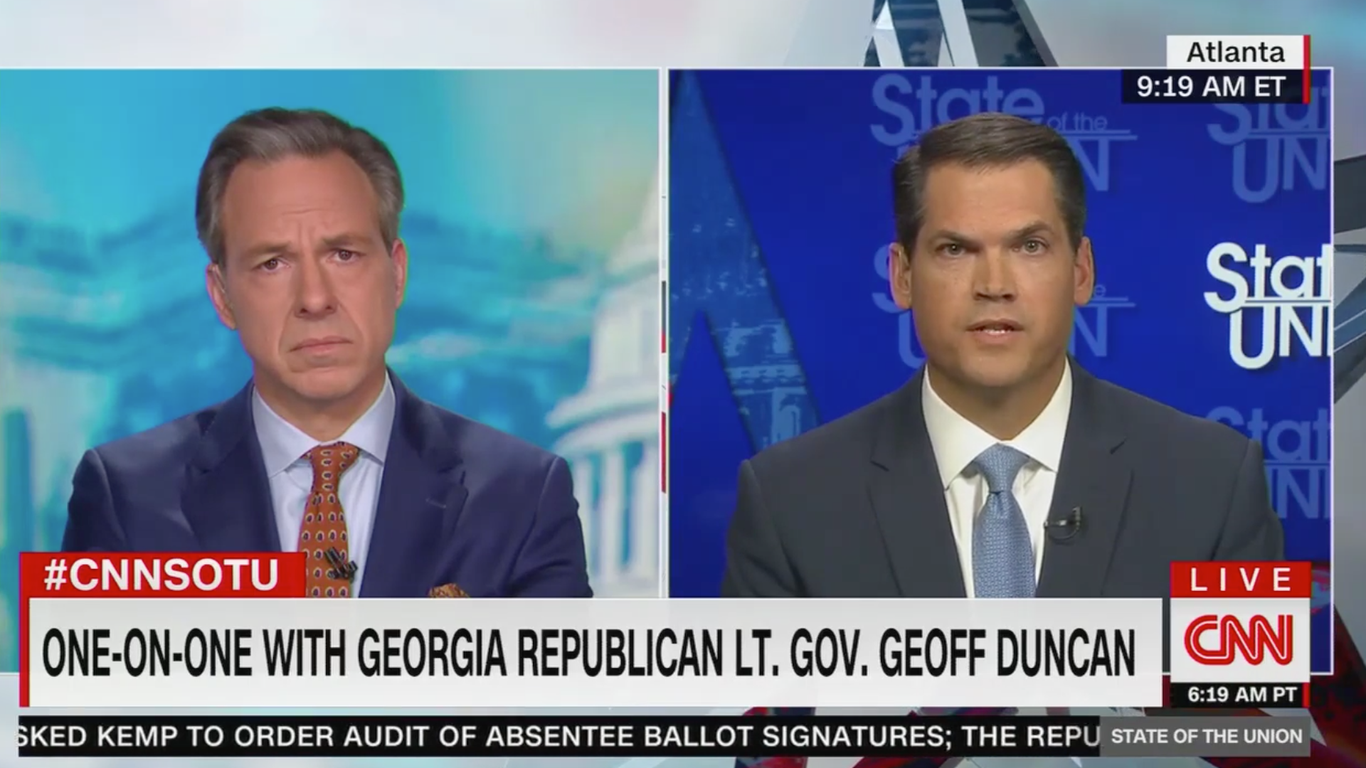 Georgia's Republican Lt. Gov. Geoff Duncan says he won't seek ...