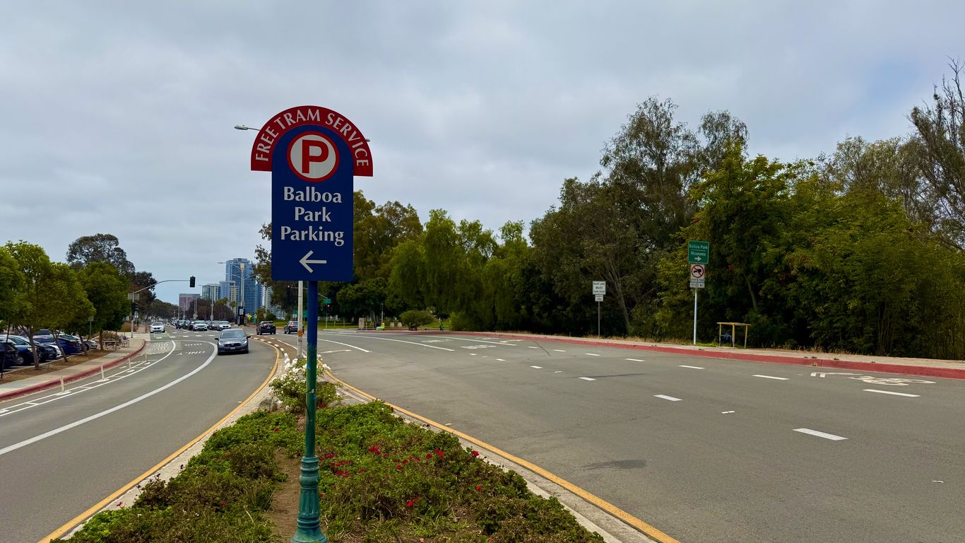 Mayor Todd Gloria unveils paid parking plan for Balboa Park - Axios San Diego
