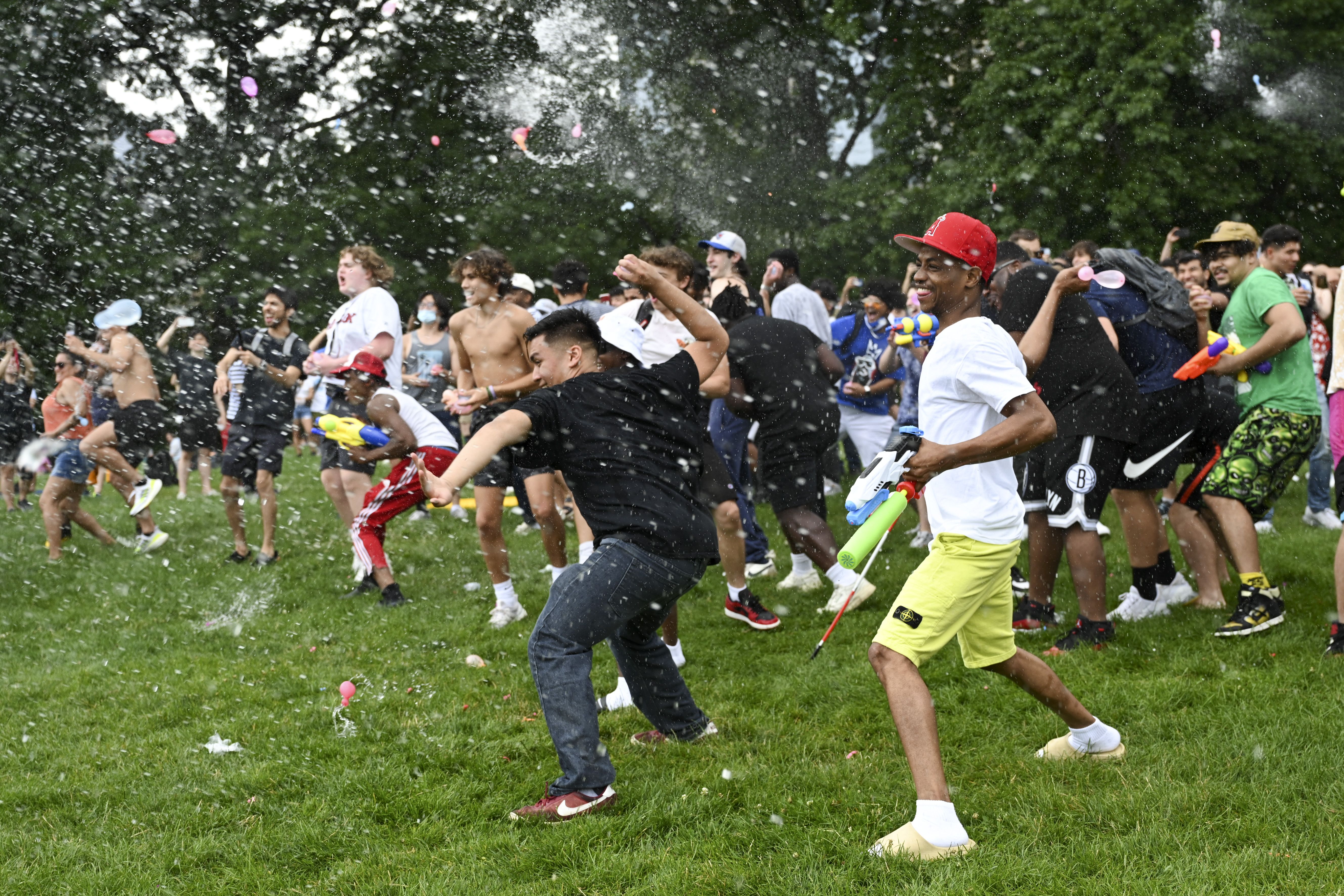 Water Balloon Fight England