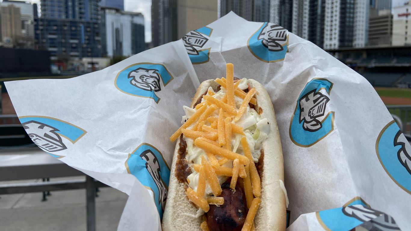 Charlotte Knights ballpark food - Axios Charlotte