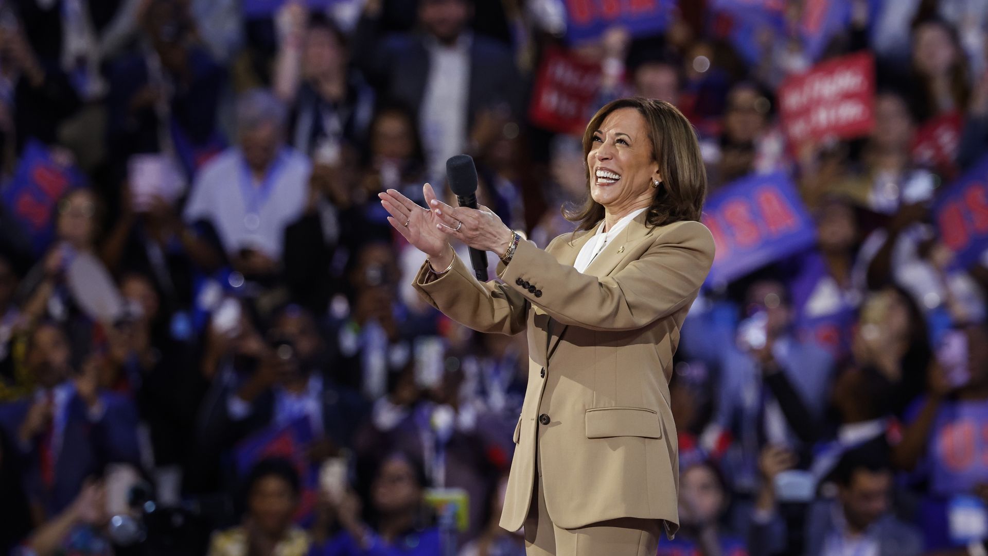 Harris' DNC acceptance speech to tout a "New Way Forward"