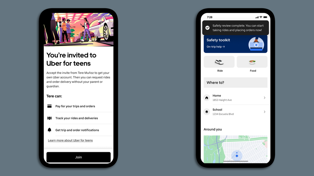 Teens can now have their own Uber account