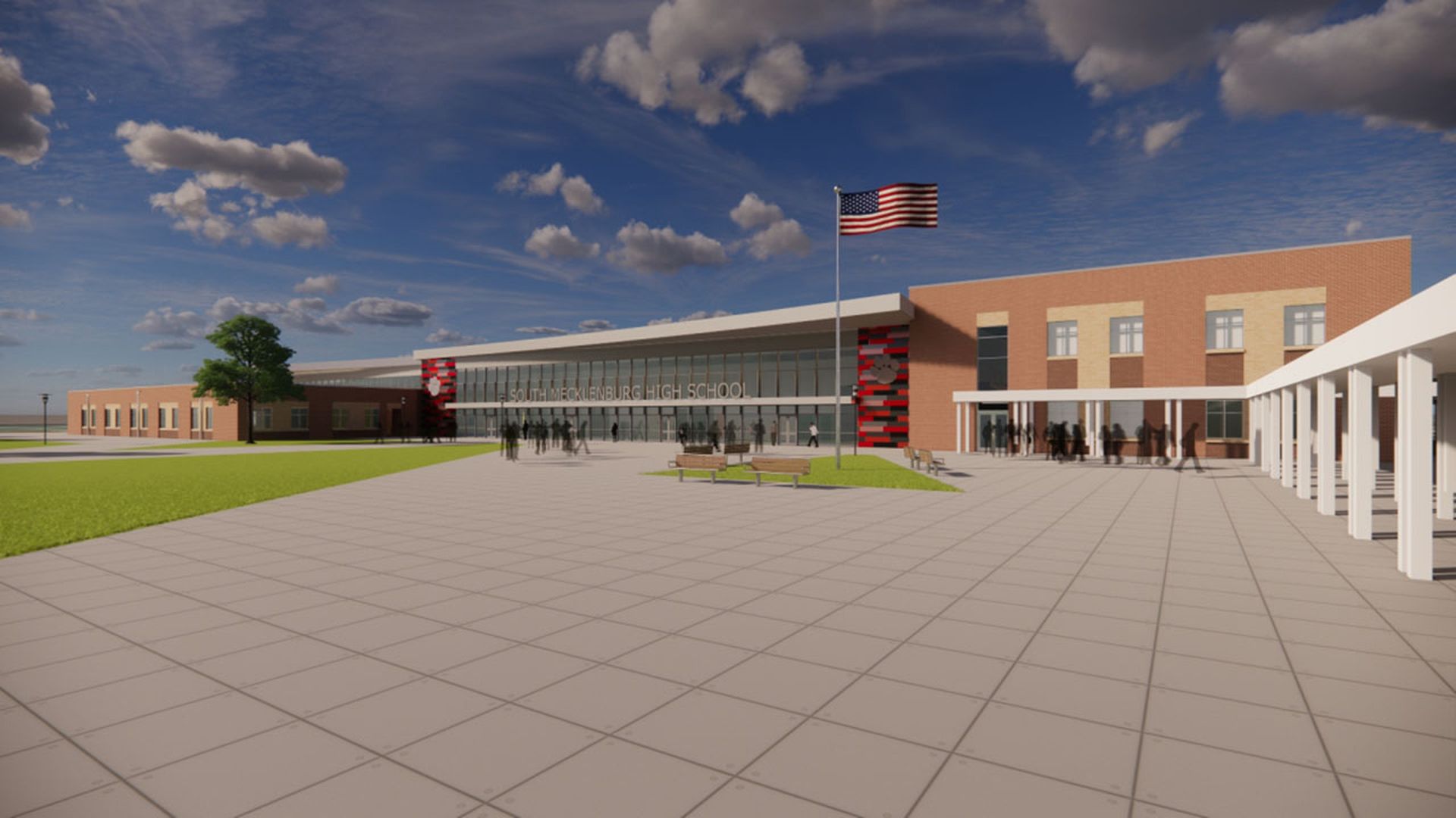 Big rebuilds coming to North and South Meck high schools - Axios Charlotte