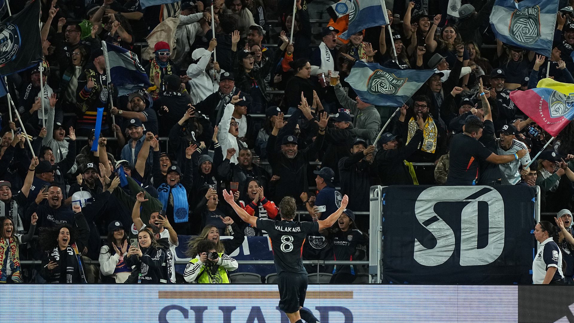 San Diego FC wins its first game in front of home fans - Axios San Diego