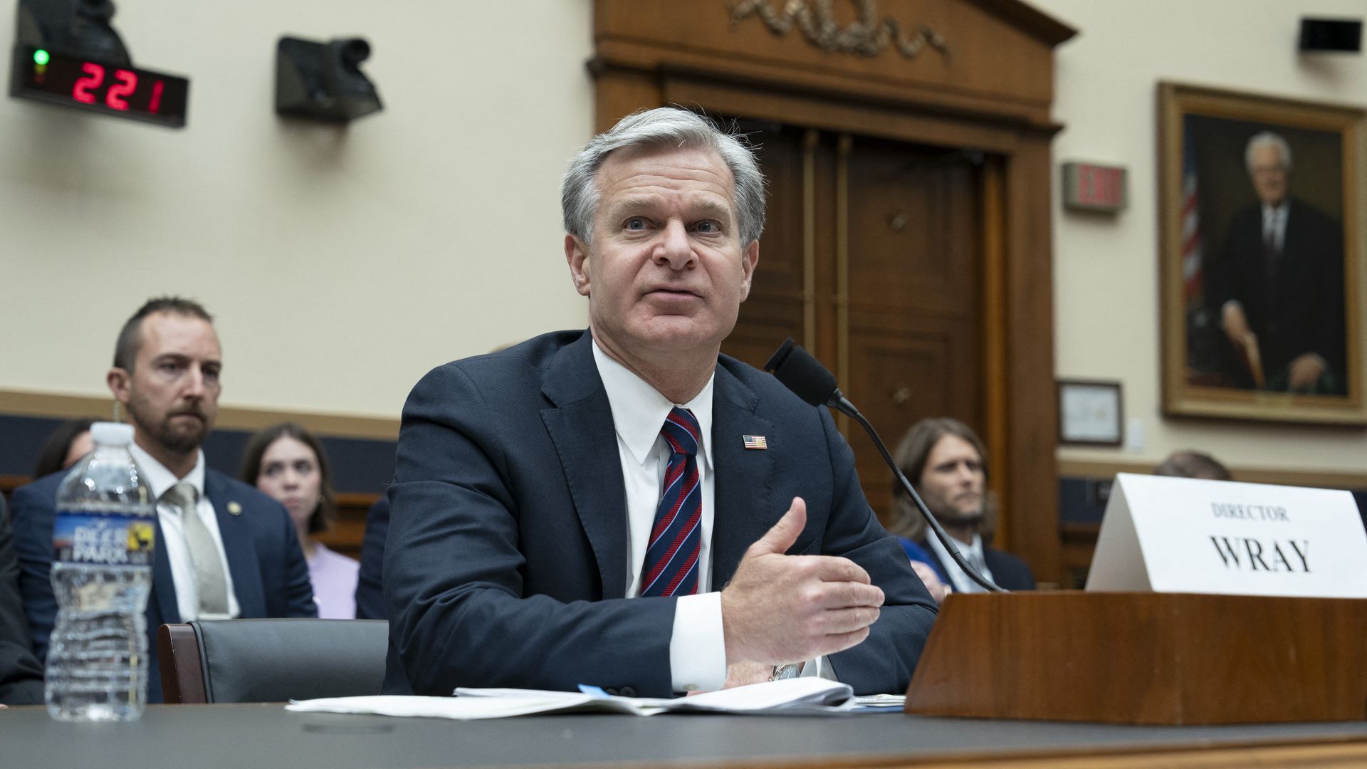 FBI Director Chris Wray to resign before Trump takes office