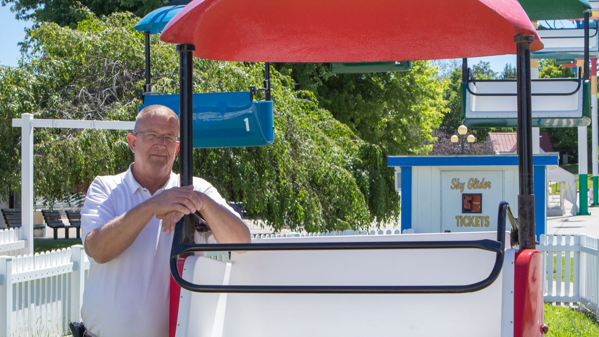 Meet the man behind the Iowa State Fair's Sky Glider for 50 years ...
