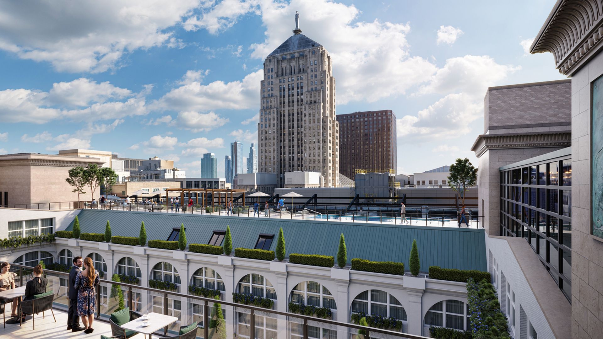 Chicago's LaSalle Corridor project comes alive in new apartment ...