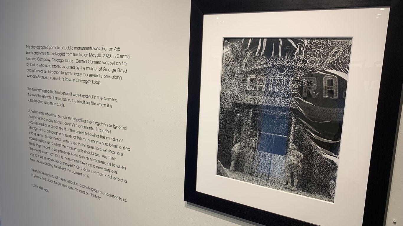 New Chicago photo exhibit rises from the ashes - Axios Chicago