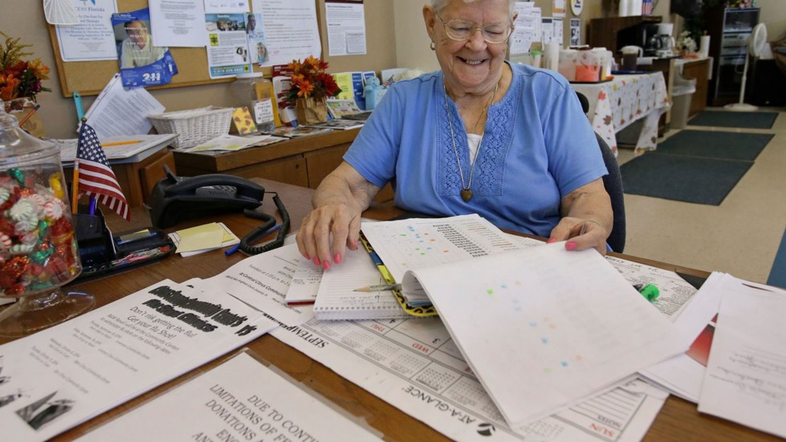Senior citizens working in record numbers