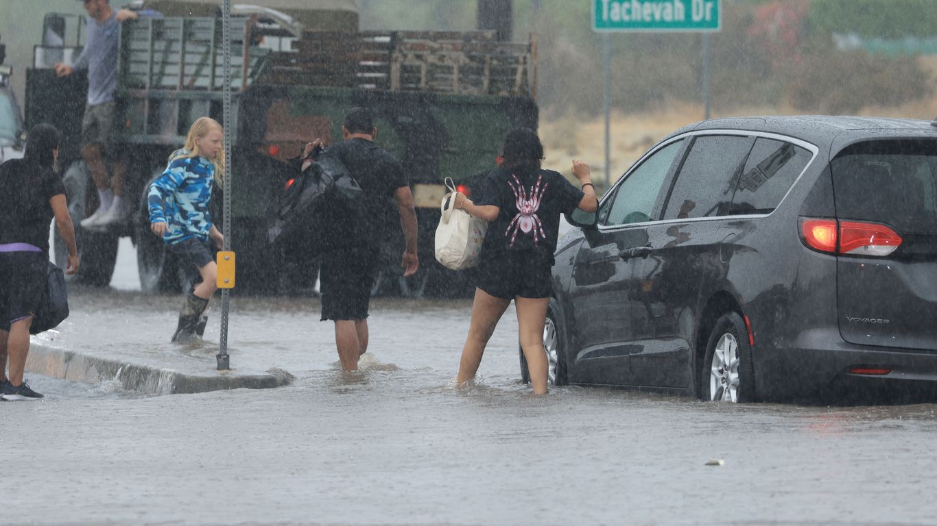 Photos Tropical Storm Hilary Floods California With Heavy Rain