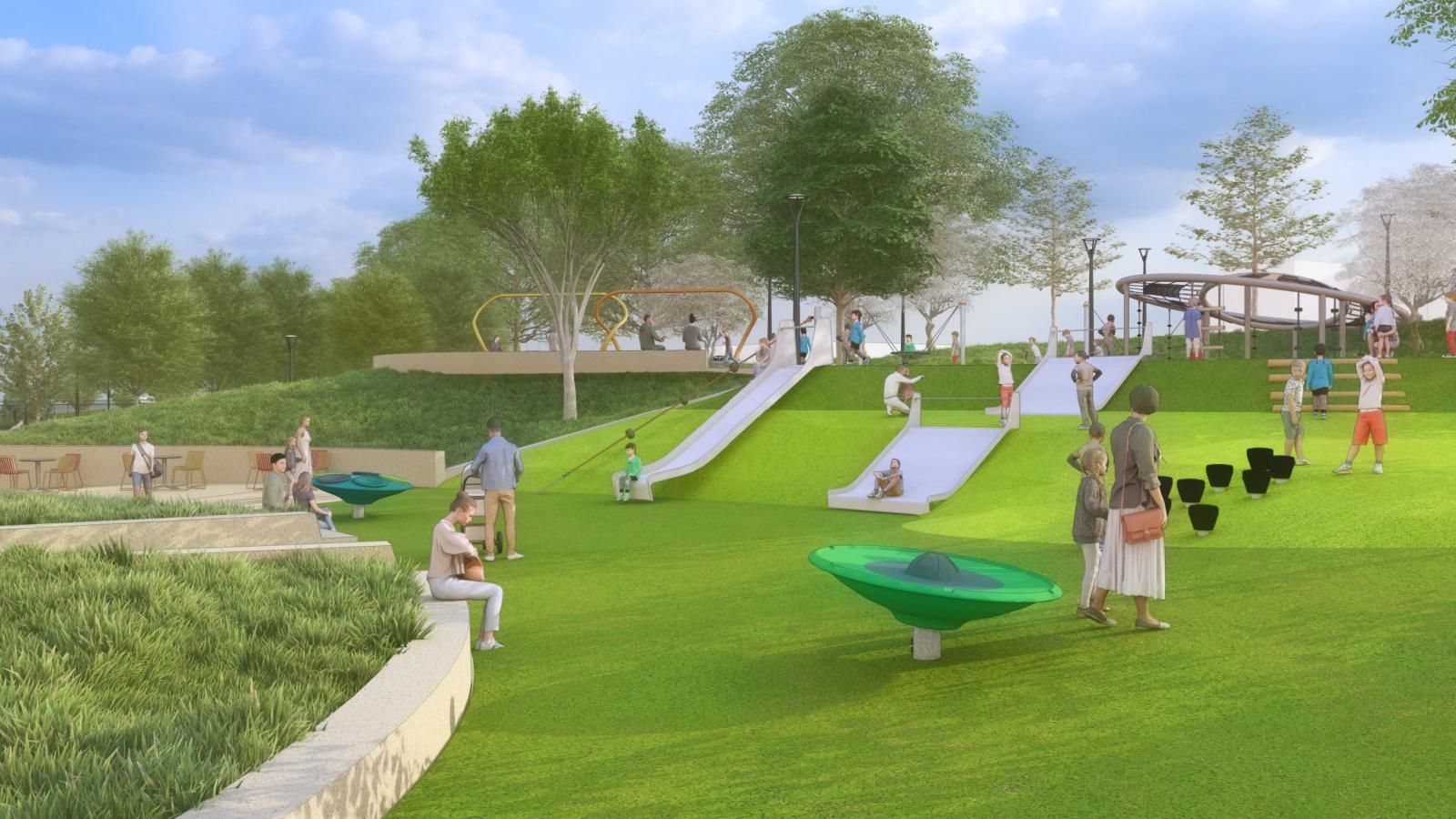 New east Charlotte park at Eastland will break ground in 2025 - Axios ...