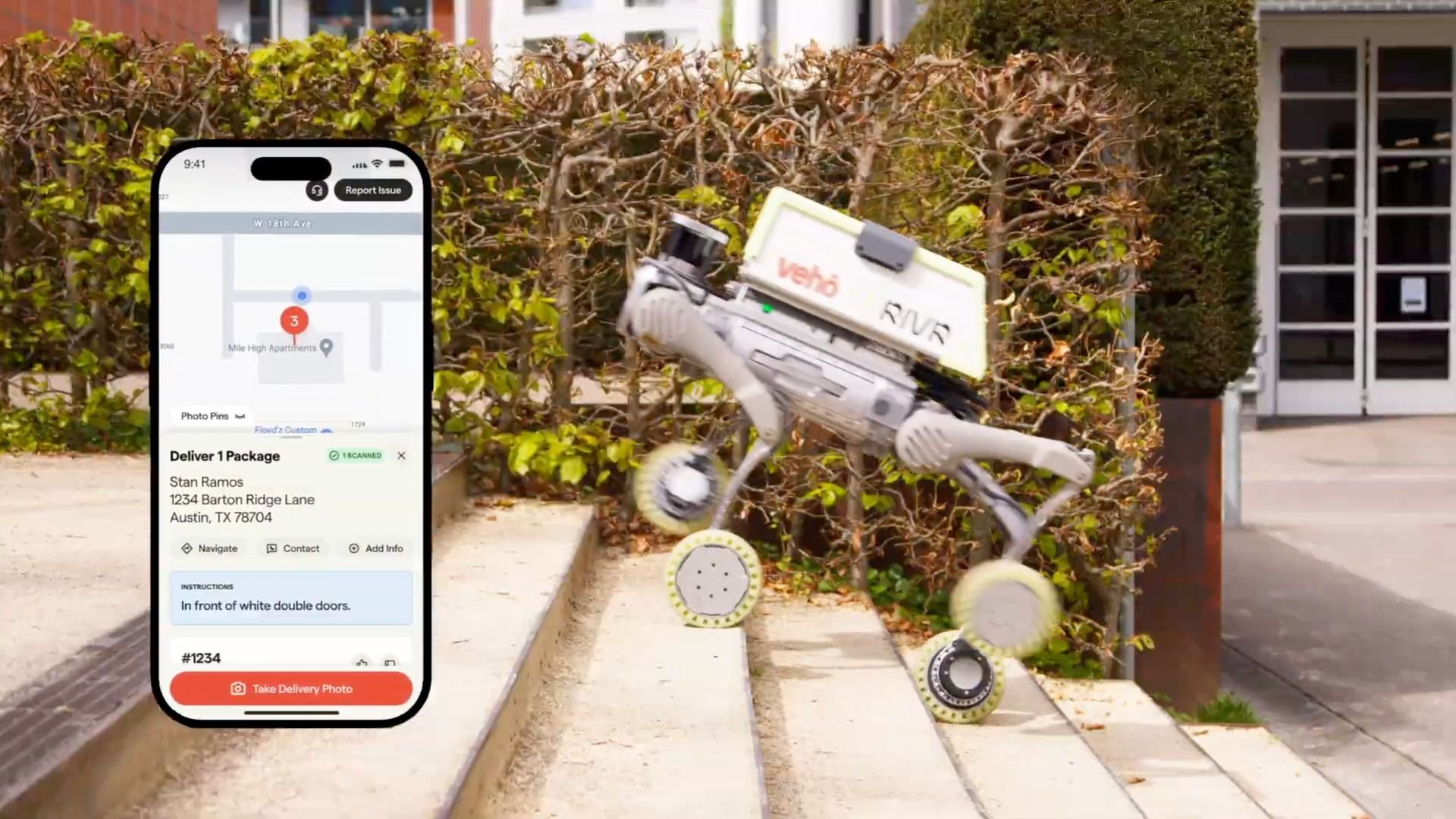 Delivery bots learn to tackle those last 100 steps