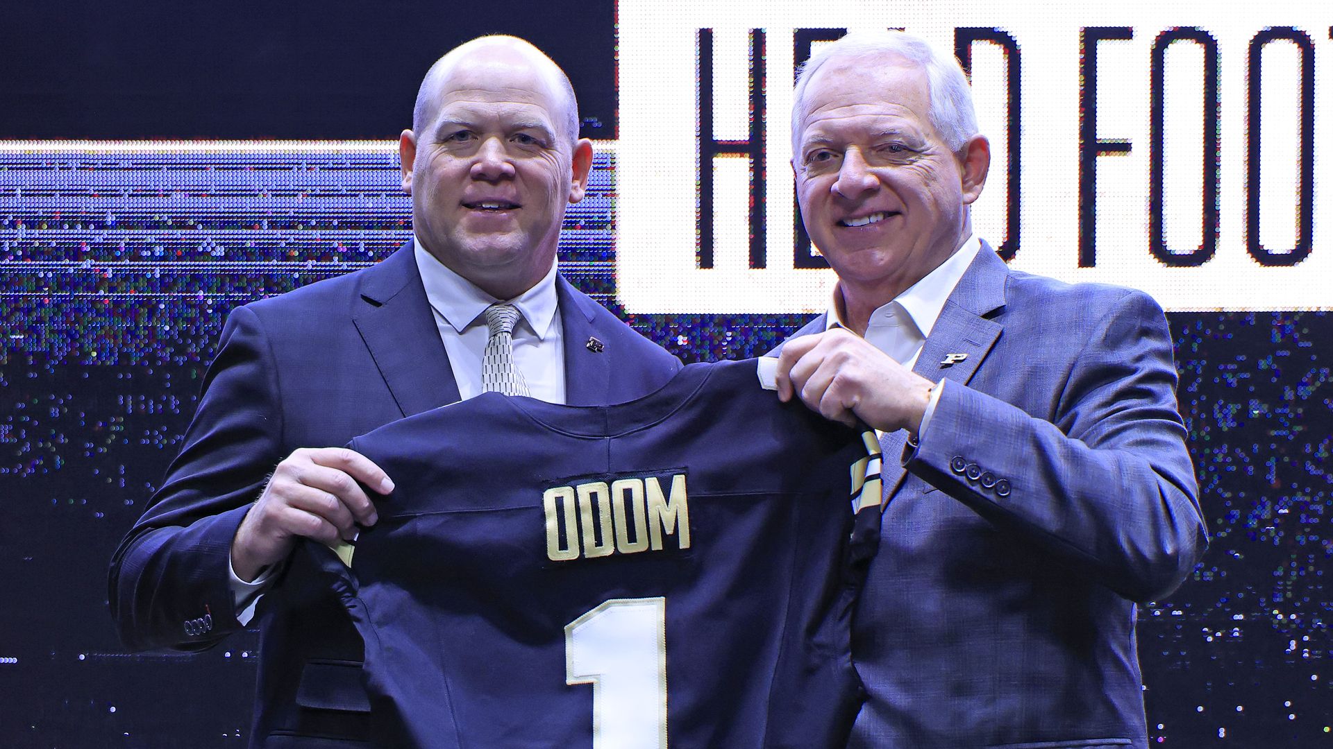 Purdue football welcomes new coach Barry Odom - Axios Indianapolis
