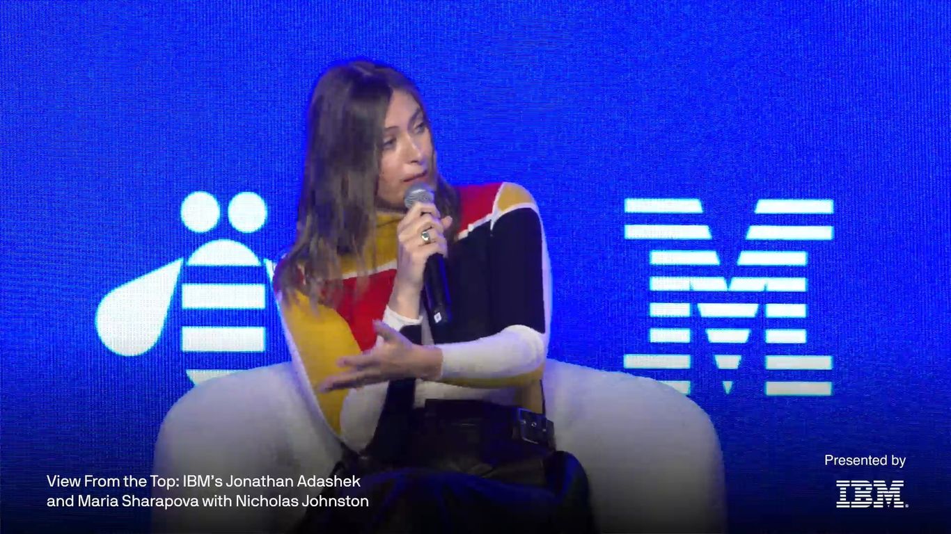 Maria Sharapova on AI and tennis