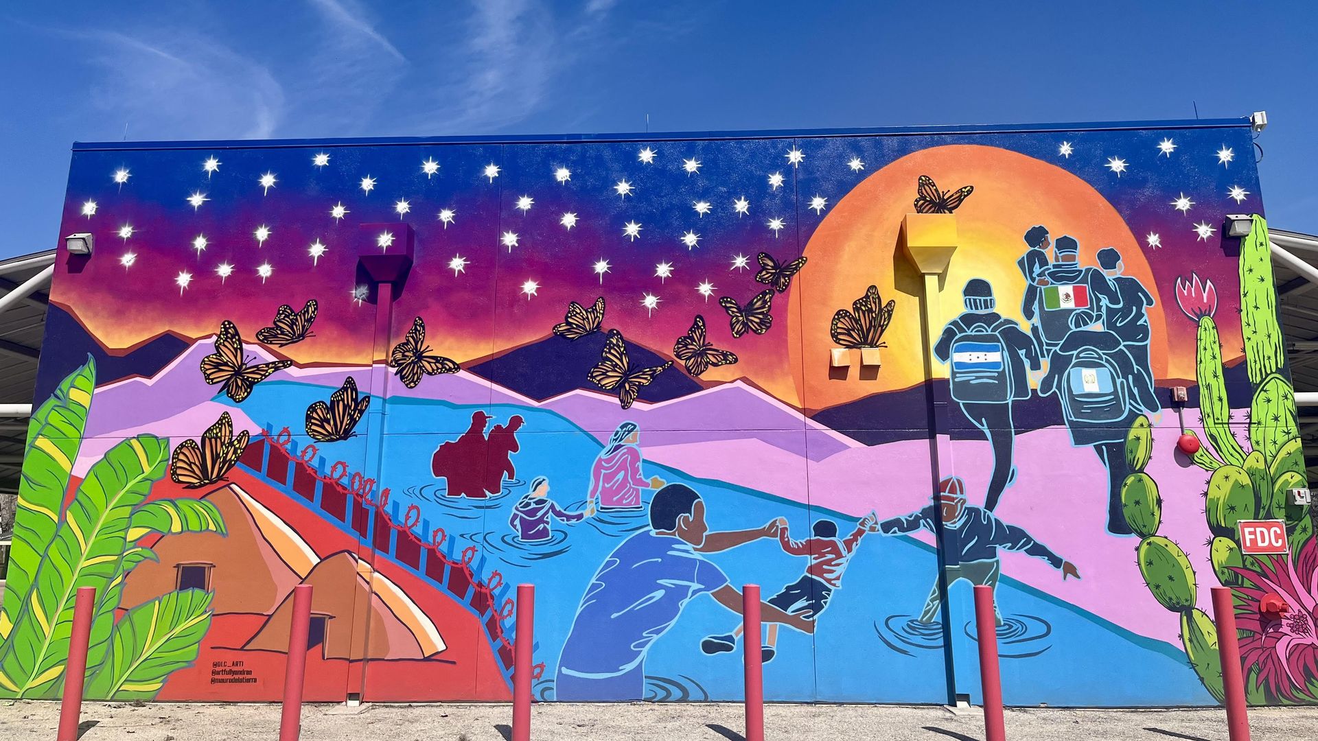 S.A. snapshots: Mural honors migrants - Axios San Antonio
