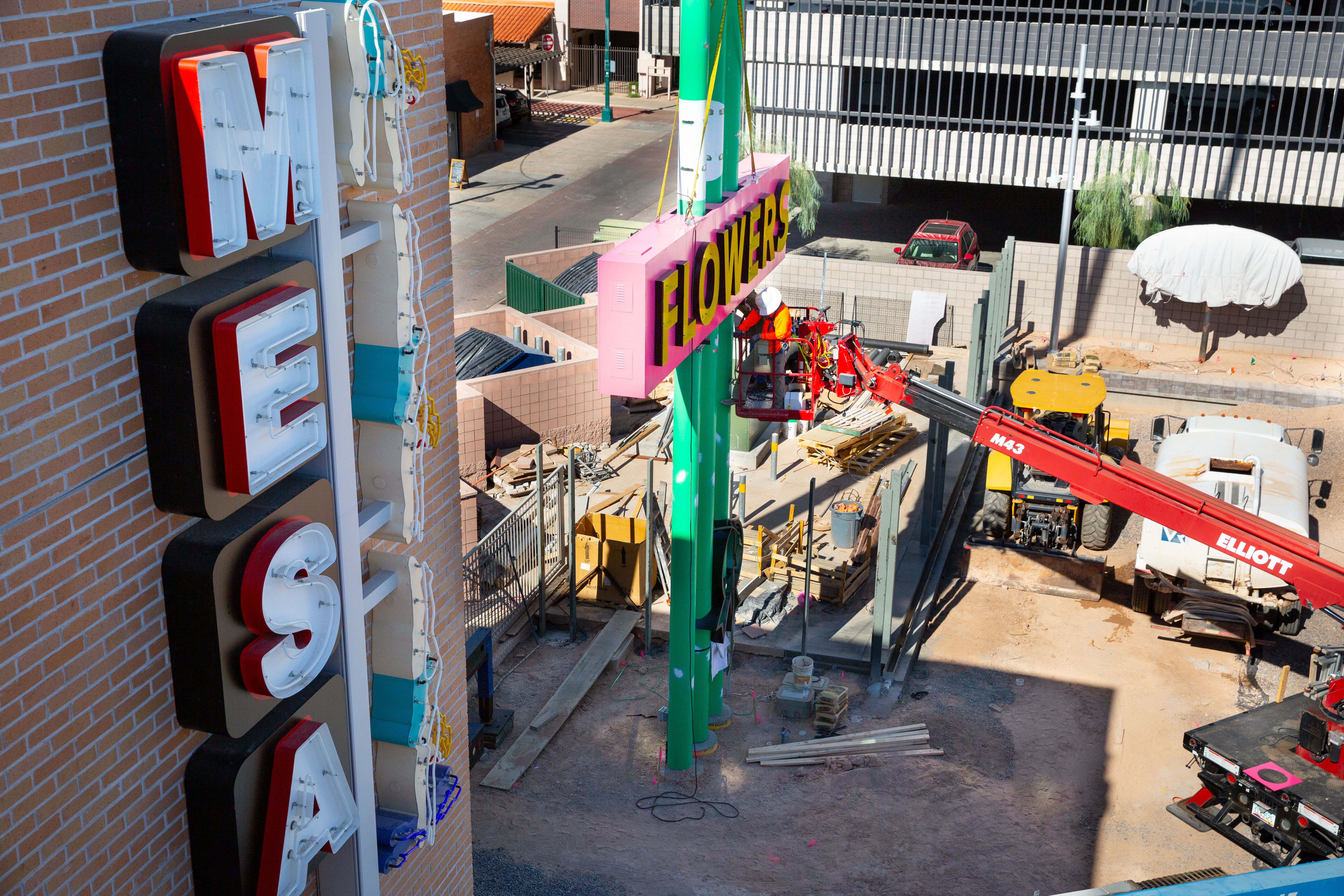 Mesa gives historic neon signs a new life - Axios Phoenix