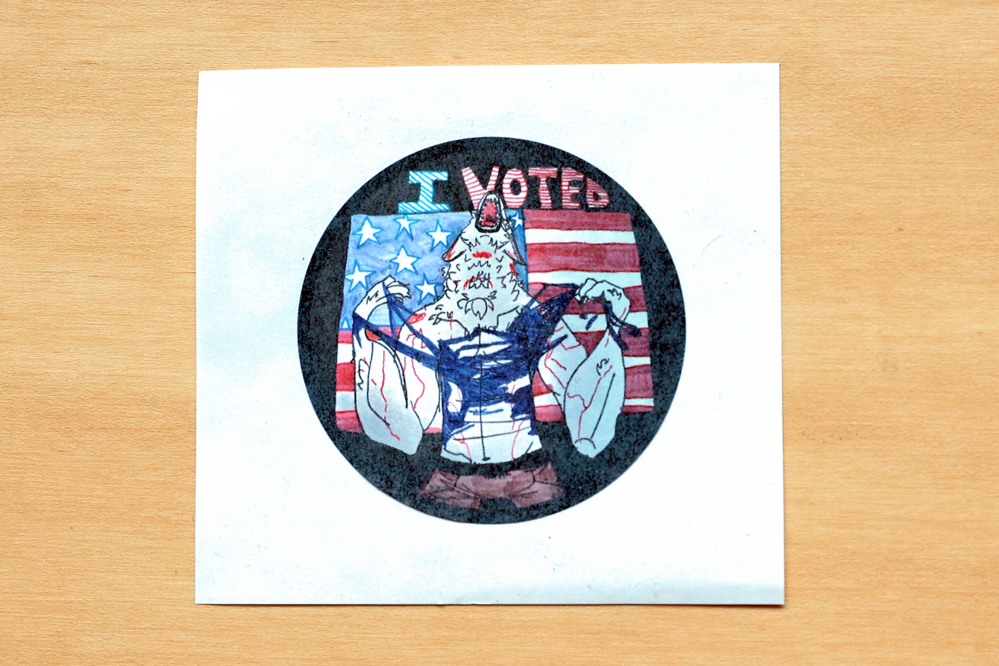 Photos: "I voted" stickers across America - Axios New Orleans