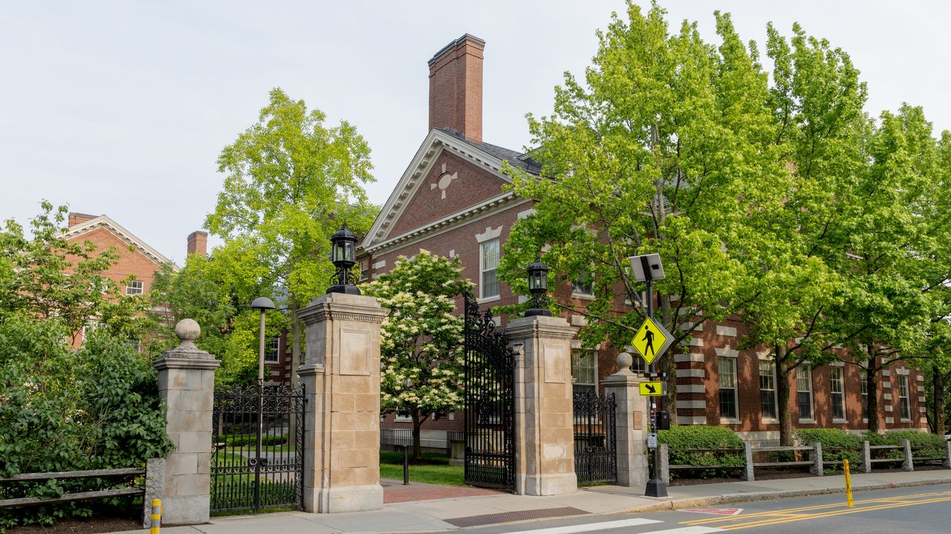 Harvard cuts could severely damage Boston area GDP, report says - Axios ...