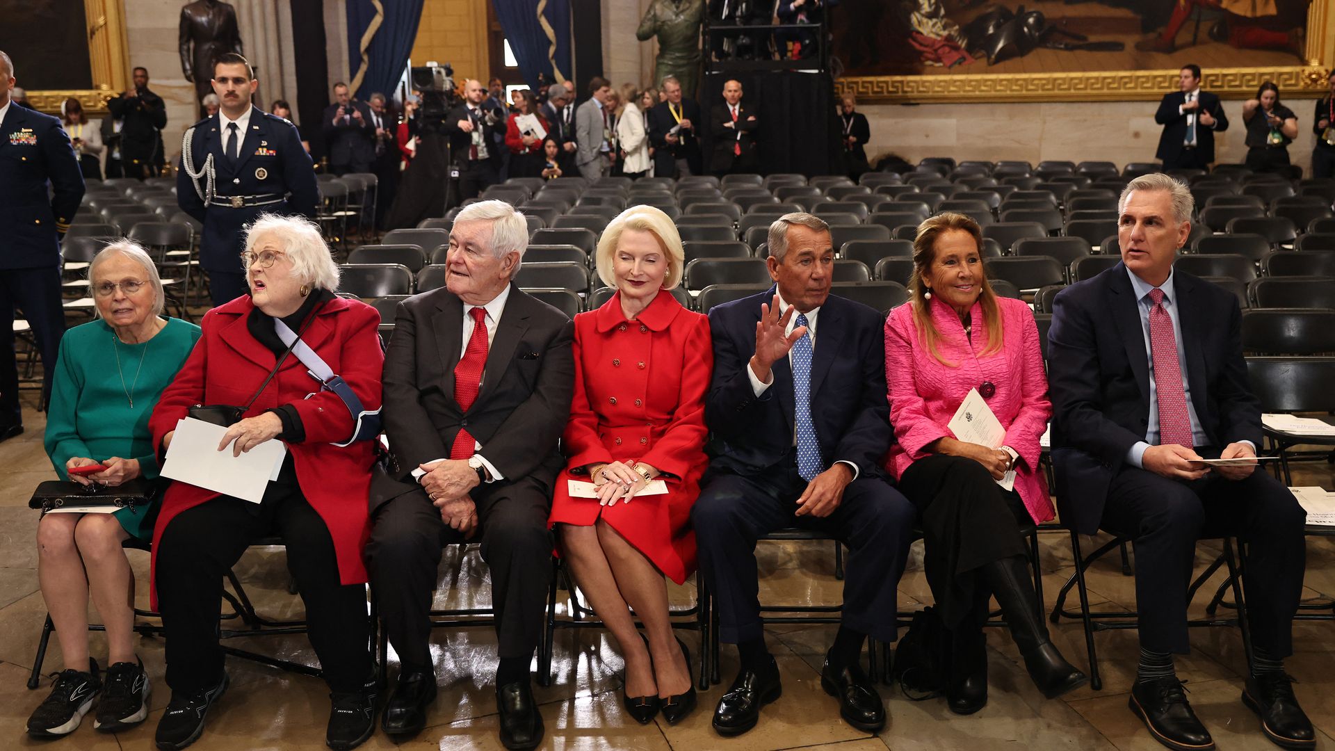 Who is attending Trump's inauguration