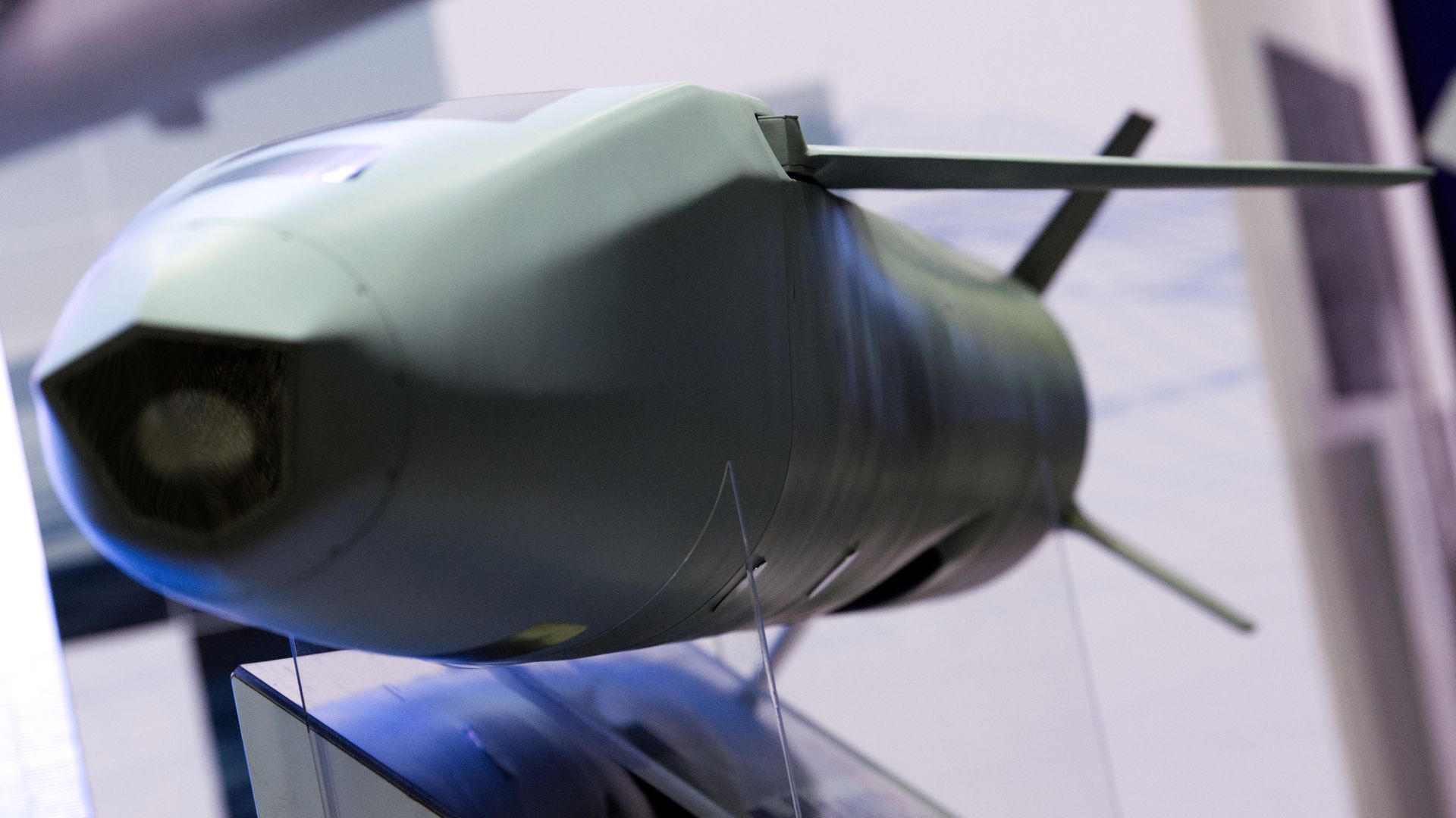 Defense firms unveil new weapons at Sea-Air-Space naval conference
