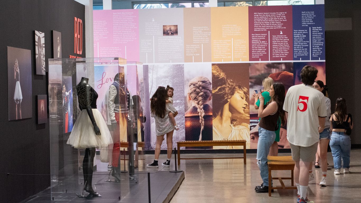 Taylor Swift featured in new exhibit at Arlington Museum of Art - Axios ...