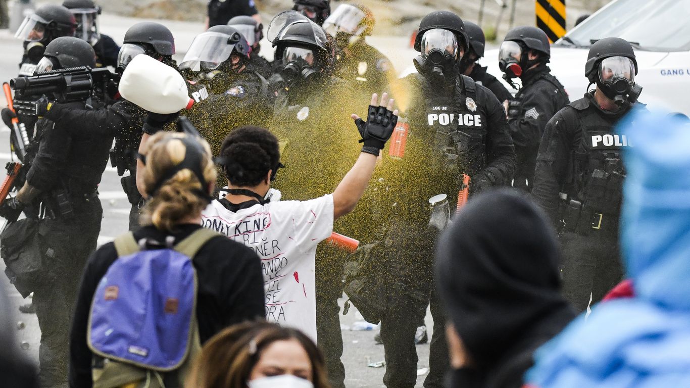 Denver police and protesters portray different realities in federal ...