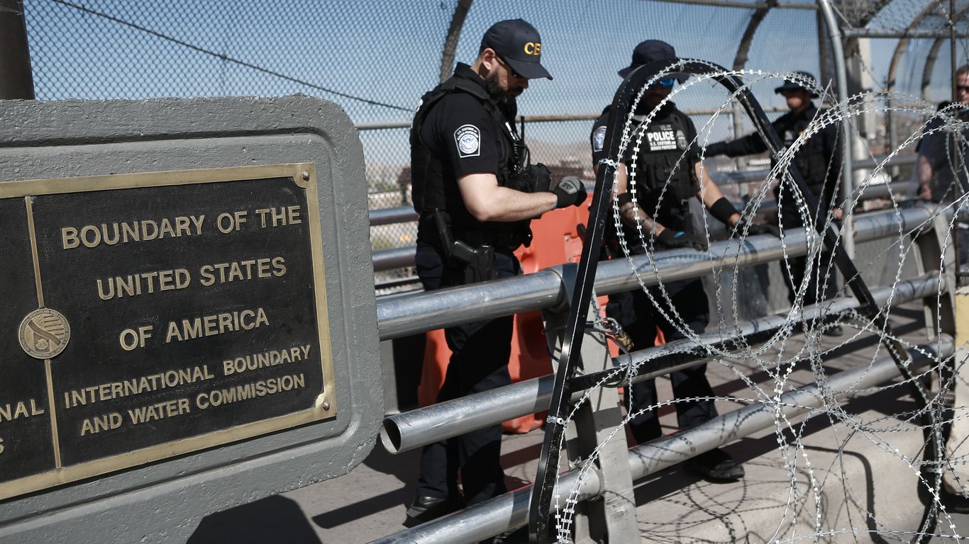 Biden admin deploying 1,500 troops to U.S.-Mexico border