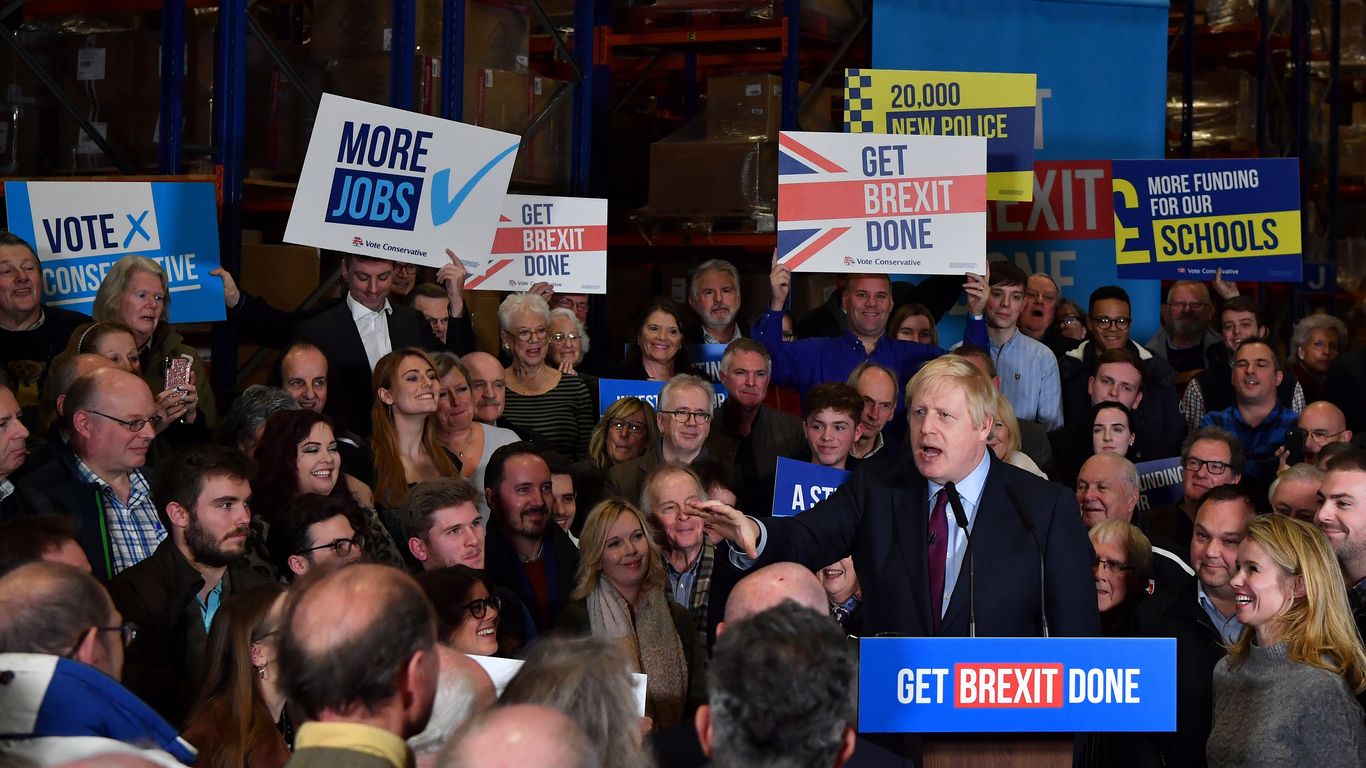 U.K. election: Polls put Boris Johnson on track for a pro-Brexit victory