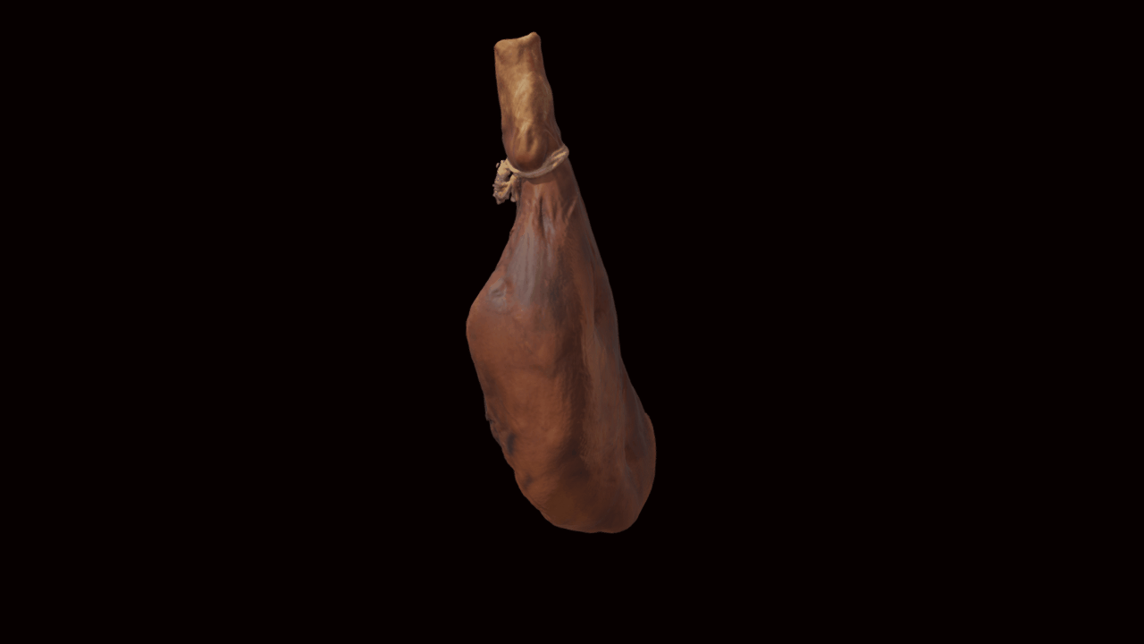 The last Smithfield ham is on display in an Isle of Wight, Virginia ...