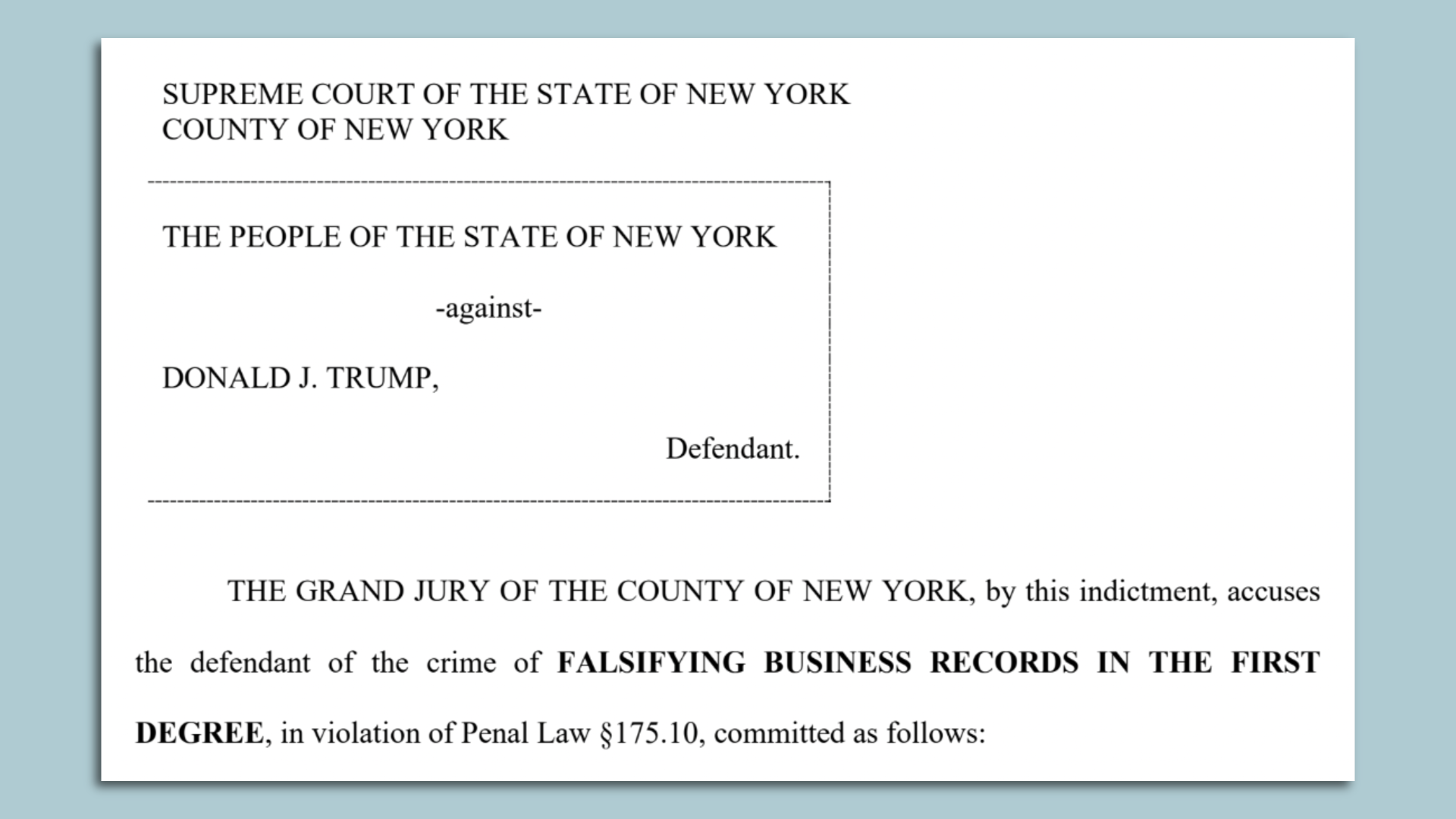 Trump's court drama sets up collision with GOP primary