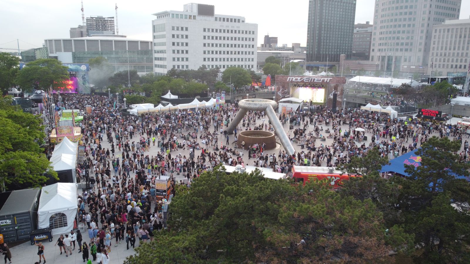Movement music festival brings thousands to downtown Detroit - Axios ...